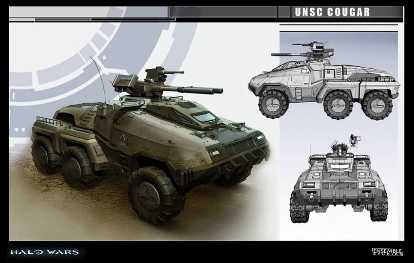 M35 Cougar - Vehicle - Halopedia, the Halo wiki