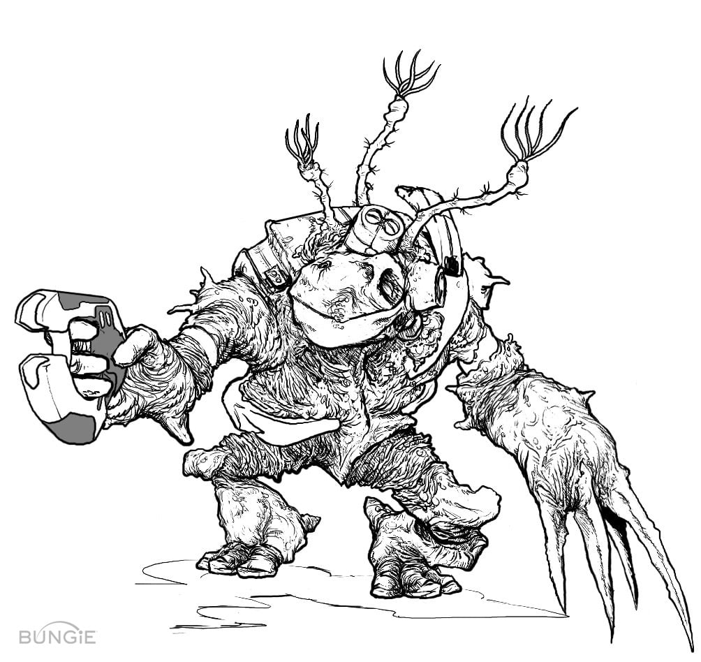 File:HCE GruntCombatForm Concept.jpg - Halopedia, the Halo wiki