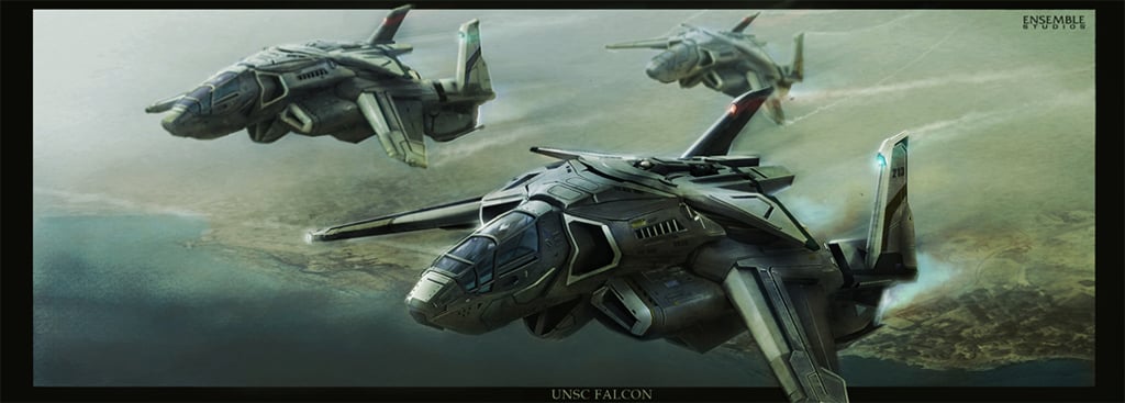 File:HW Falcon Concept.jpg - Halopedia, the Halo wiki
