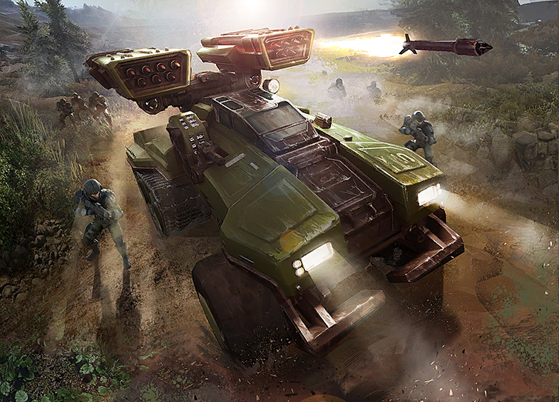 M9 Main Anti-Aircraft Tank - Vehicle - Halopedia, the Halo wiki