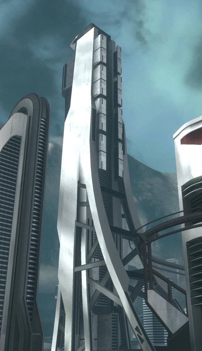 Traxus Tower - Halopedia, the Halo wiki
