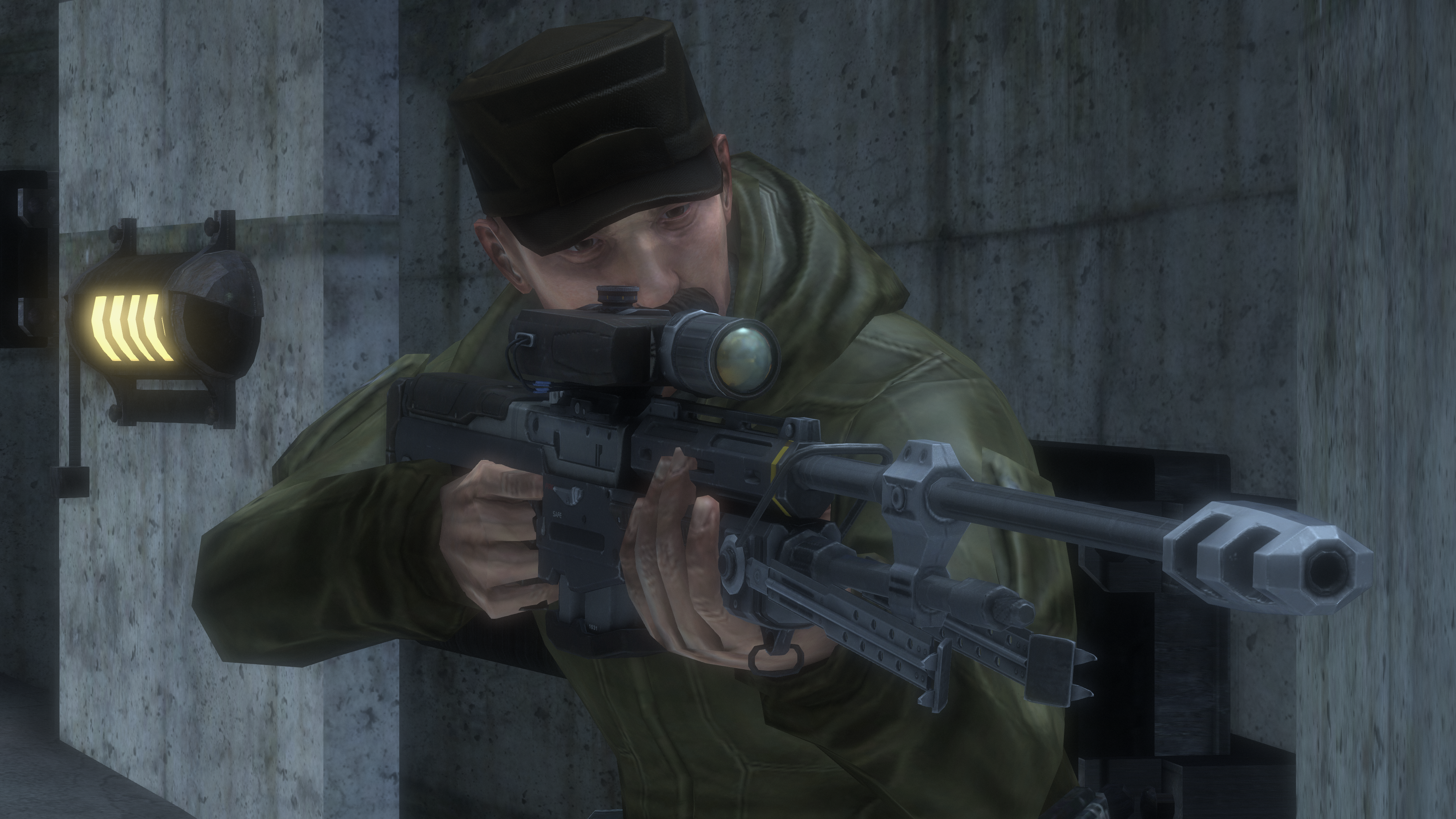 SRS99-AM sniper rifle - Weapon - Halopedia, the Halo wiki