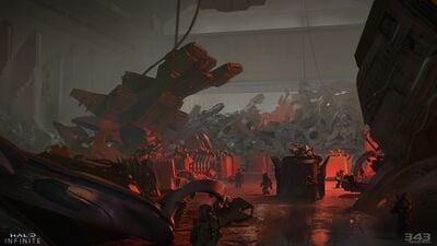 Banished dreadnought - Ship class - Halopedia, the Halo wiki