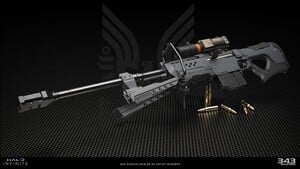 SRS99-S7 AM sniper rifle - Weapon - Halopedia, the Halo wiki