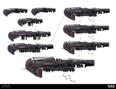 Banished dreadnought - Ship class - Halopedia, the Halo wiki