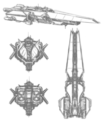 Halberd-class light destroyer - Ship class - Halopedia, the Halo wiki