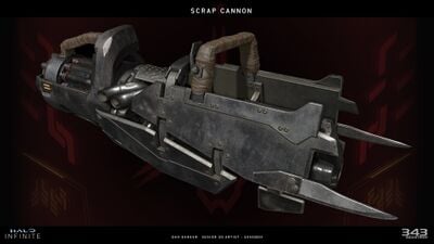 Grenflekt Workshop Meat Shredder - Weapon - Halopedia, the Halo wiki