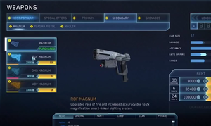 M6H magnum - Weapon - Halopedia, the Halo wiki