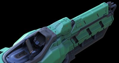 M70 Electromagnetic Launcher - Weapon - Halopedia, the Halo wiki