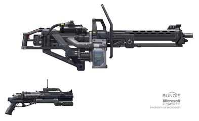 M247H Heavy Machine Gun - Weapon - Halopedia, the Halo wiki