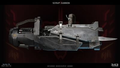 Grenflekt Workshop Meat Shredder - Weapon - Halopedia, the Halo wiki