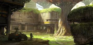 Overgrowth - Multiplayer map - Halo 5: Guardians - Halopedia, the Halo wiki