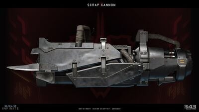 Grenflekt Workshop Meat Shredder - Weapon - Halopedia, the Halo wiki
