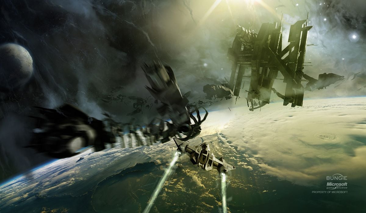 File:HR SpaceBattle Concept.jpg - Halopedia, the Halo wiki