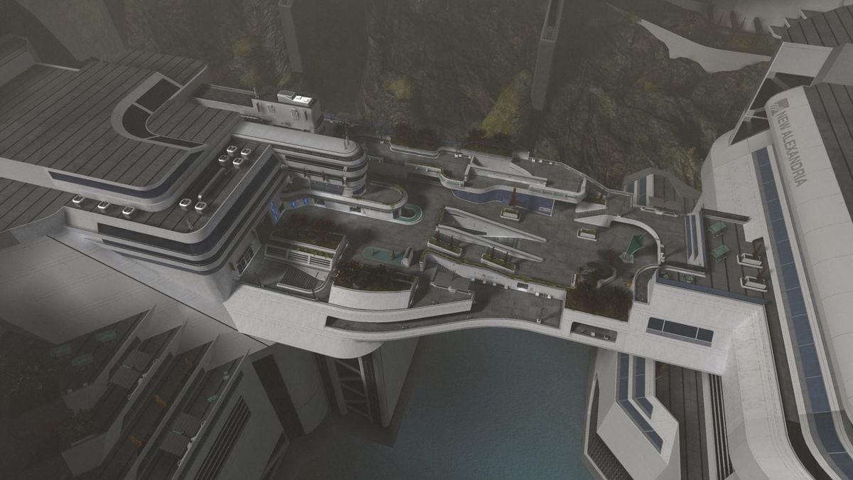 New Alexandria Halo Map Halo Reach: New Alexandria Fallen | Nick Roth