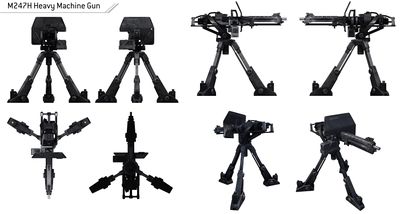 M247H Heavy Machine Gun - Weapon - Halopedia, the Halo wiki