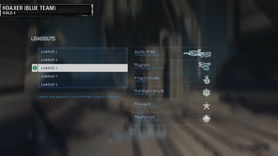 Loadout - Halopedia, the Halo wiki