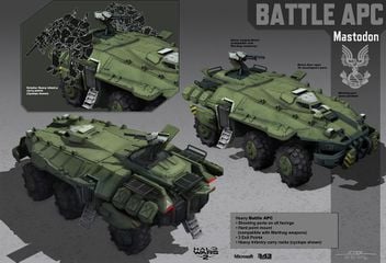 M650 Mastodon - Vehicle - Halopedia, the Halo wiki