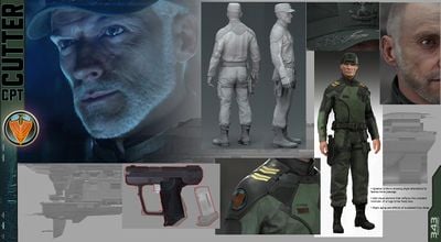 James G. Cutter - Character - Halopedia, the Halo wiki