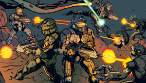 Halo: Collateral Damage Issue 3 - Comic - Halopedia, the Halo wiki