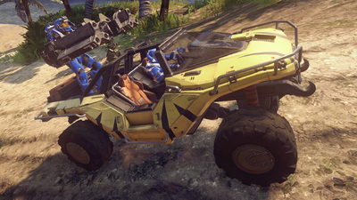 Vespin Rocket Warthog - Vehicle - Halopedia, the Halo wiki