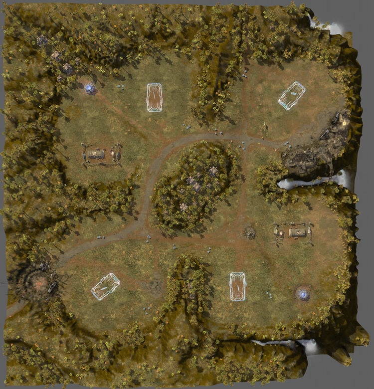 Archive:Halowars.com/Skirmish Maps/1v1 Maps - Halopedia, the Halo wiki