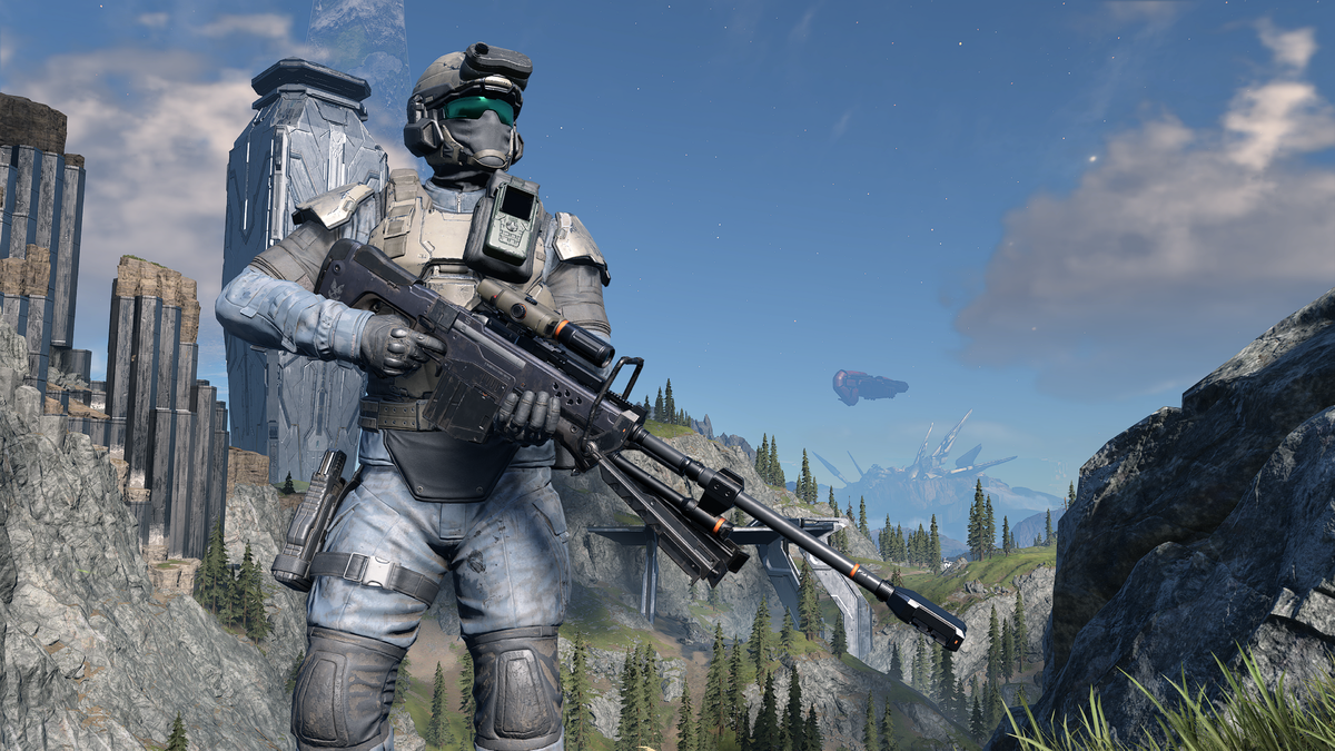 SRS99-S7 AM sniper rifle - Weapon - Halopedia, the Halo wiki