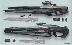 Z-750 binary rifle - Weapon - Halopedia, the Halo wiki