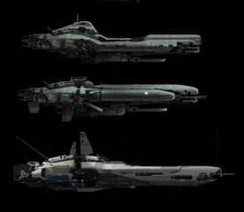 Charon-class light frigate - Ship class - Halopedia, the Halo wiki
