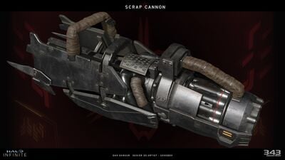 Grenflekt Workshop Meat Shredder - Weapon - Halopedia, the Halo wiki