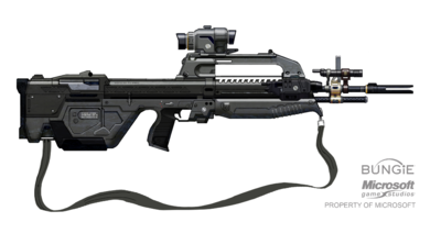 BR55HB battle rifle - Weapon - Halopedia, the Halo wiki