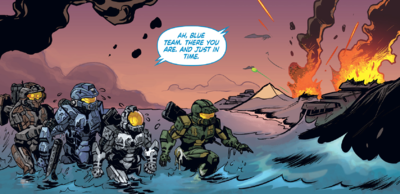 Halo: Collateral Damage Issue 3 - Comic - Halopedia, the Halo wiki