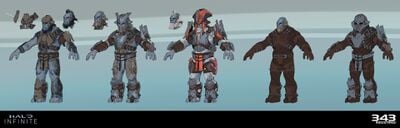 Jiralhanae power armor - Halopedia, the Halo wiki