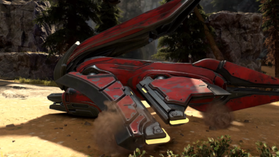 Kaelum Workshop Attack Flyer - Vehicle - Halopedia, the Halo wiki