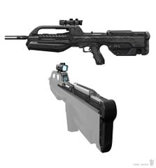 BR55 battle rifle - Weapon - Halopedia, the Halo wiki