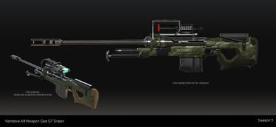 SRS99-S7 AM sniper rifle - Weapon - Halopedia, the Halo wiki