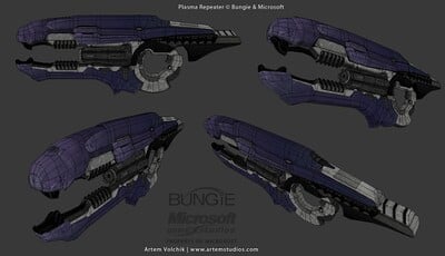 Nakata'vho-pattern Rifle - Weapon - Halopedia, the Halo wiki