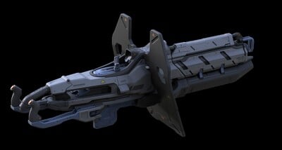 M70 Electromagnetic Launcher - Weapon - Halopedia, the Halo wiki