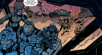 Halo: Collateral Damage Issue 3 - Comic - Halopedia, the Halo wiki