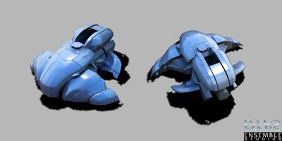 Zurdo-pattern Wraith - Vehicle - Halopedia, the Halo wiki