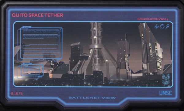 Quito Space Tether - Halopedia, the Halo wiki