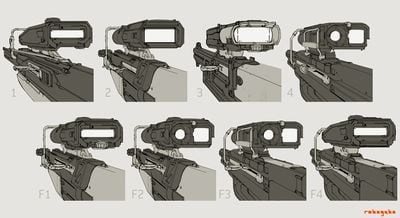 SRS99-S5 AM sniper rifle - Weapon - Halopedia, the Halo wiki