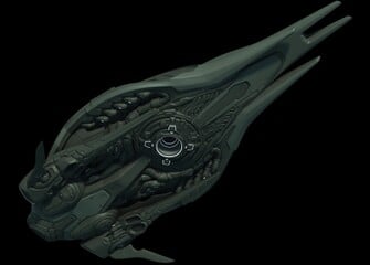 Kmiro'sish-pattern World Patroller - Ship class - Halopedia, the Halo wiki