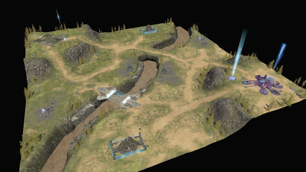 Archive:Halowars.com/Skirmish Maps/1v1 Maps - Halopedia, the Halo wiki