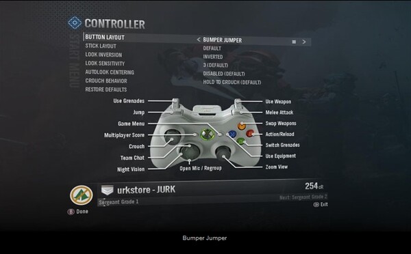 Control schemes - Halopedia, the Halo wiki