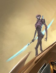 Hard light glaive - Weapon - Halopedia, the Halo wiki