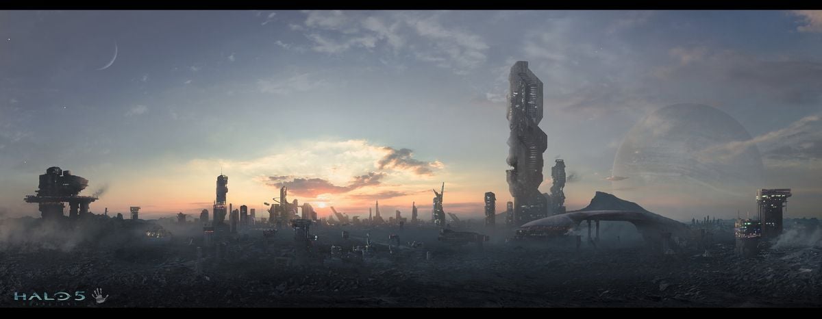 File:H5G Human city concept art.jpg - Halopedia, the Halo wiki