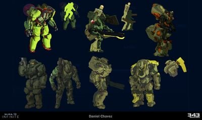 Modular exoskeleton - Halopedia, the Halo wiki
