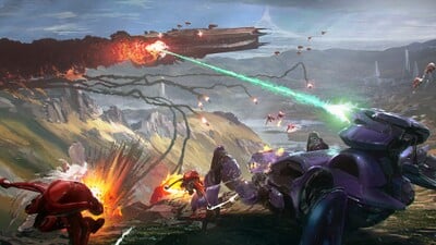 Battle for Zeta Halo - Conflict - Halopedia, the Halo wiki