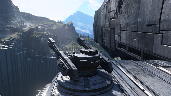 Rampart point defense gun - Halopedia, the Halo wiki